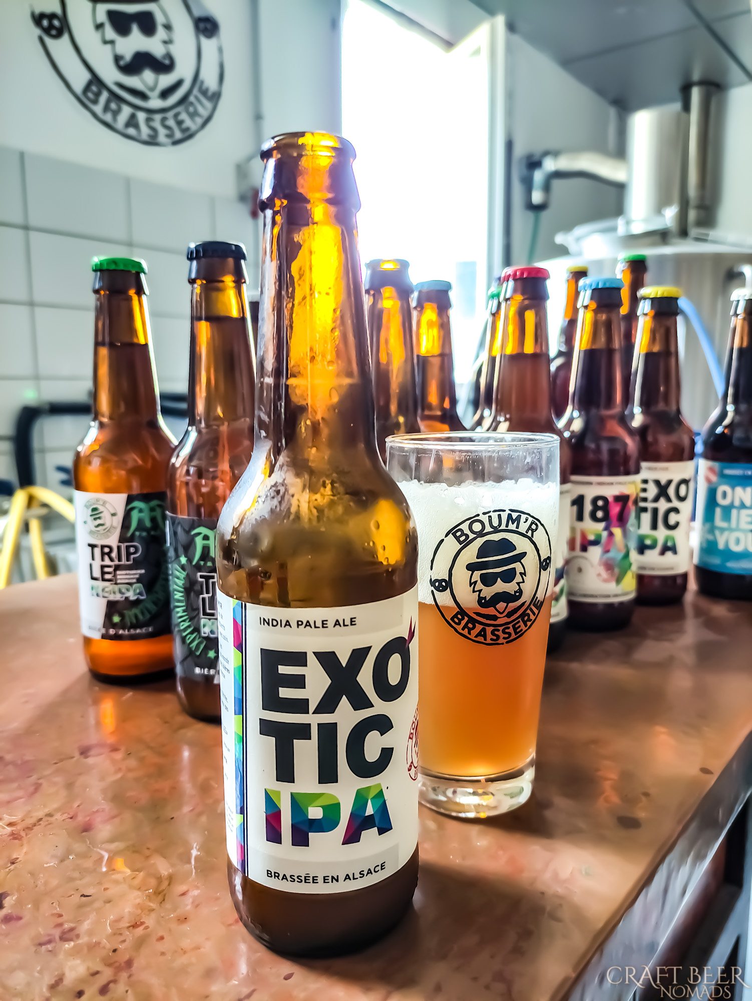 Craft beer in Alsace, France: Boum’R and TAAL breweries