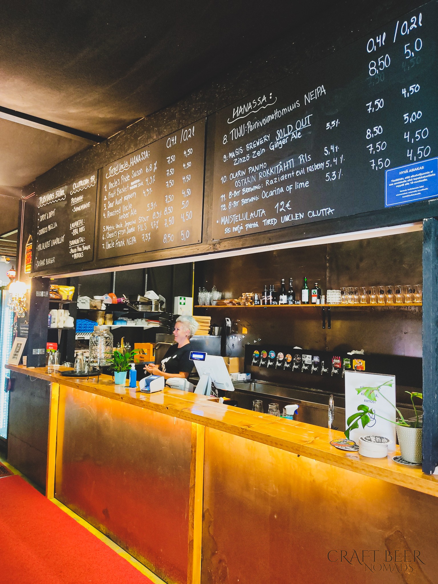 Craft Beer in Espoo, Finland: Tired Uncle, 8-Bit and Masis